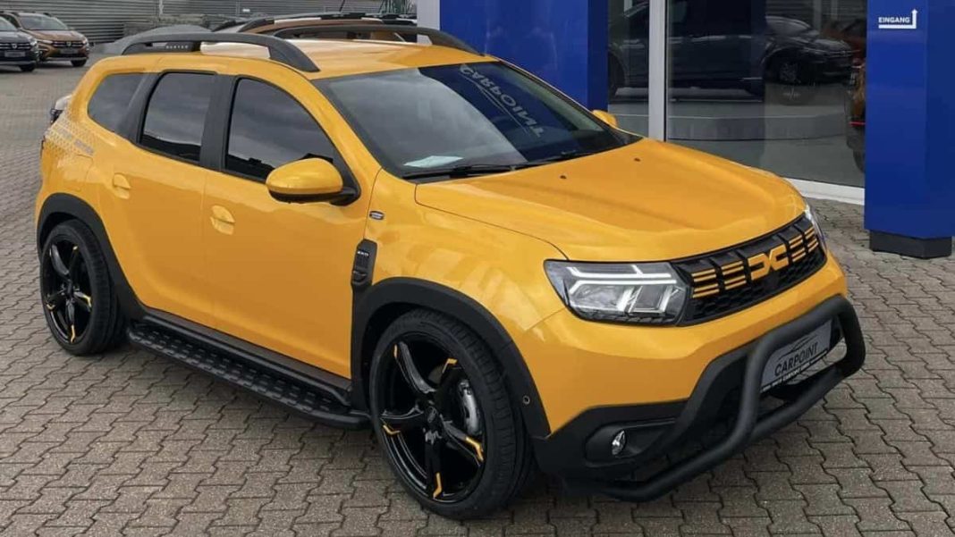 DACIA Duster Gelb Edition : Prix de la version la plus sportive ...